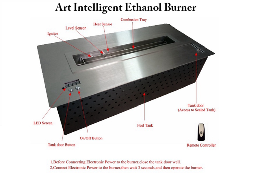 Electric Ethanol Burner AF50 - Art-fire