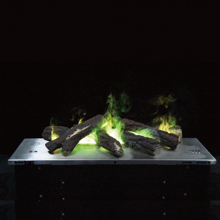 How to DIY water vapor fireplace in room - Art-fire