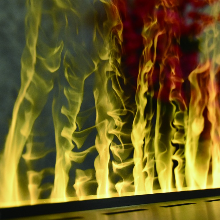 Under the development of Water vapour fireplace - Art-fire